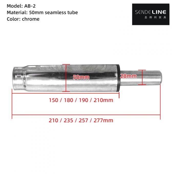 Automatic Return 100mm Office Chair Gas Spring Lift Cylinder With ...