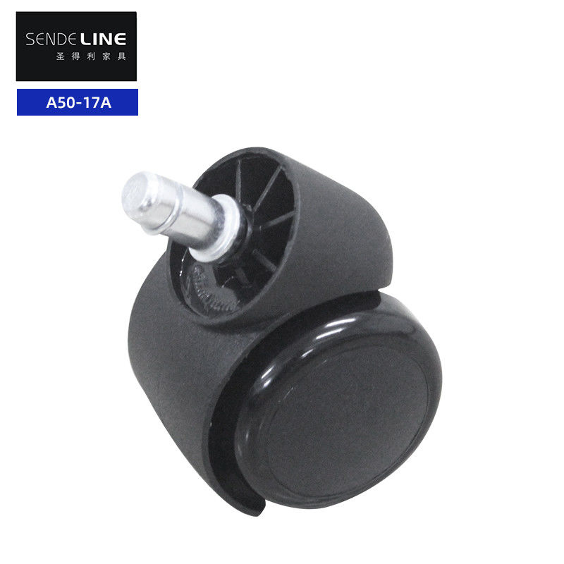 0.5kg Load Office Chair Wheel Replacement Nylon 50mm 5 Wheels Office ...