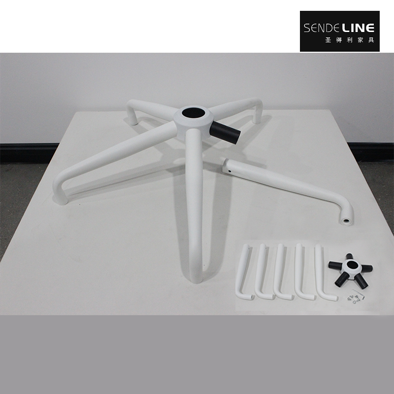 Modern white detachable office chair base, 700/640mm office chair five ...